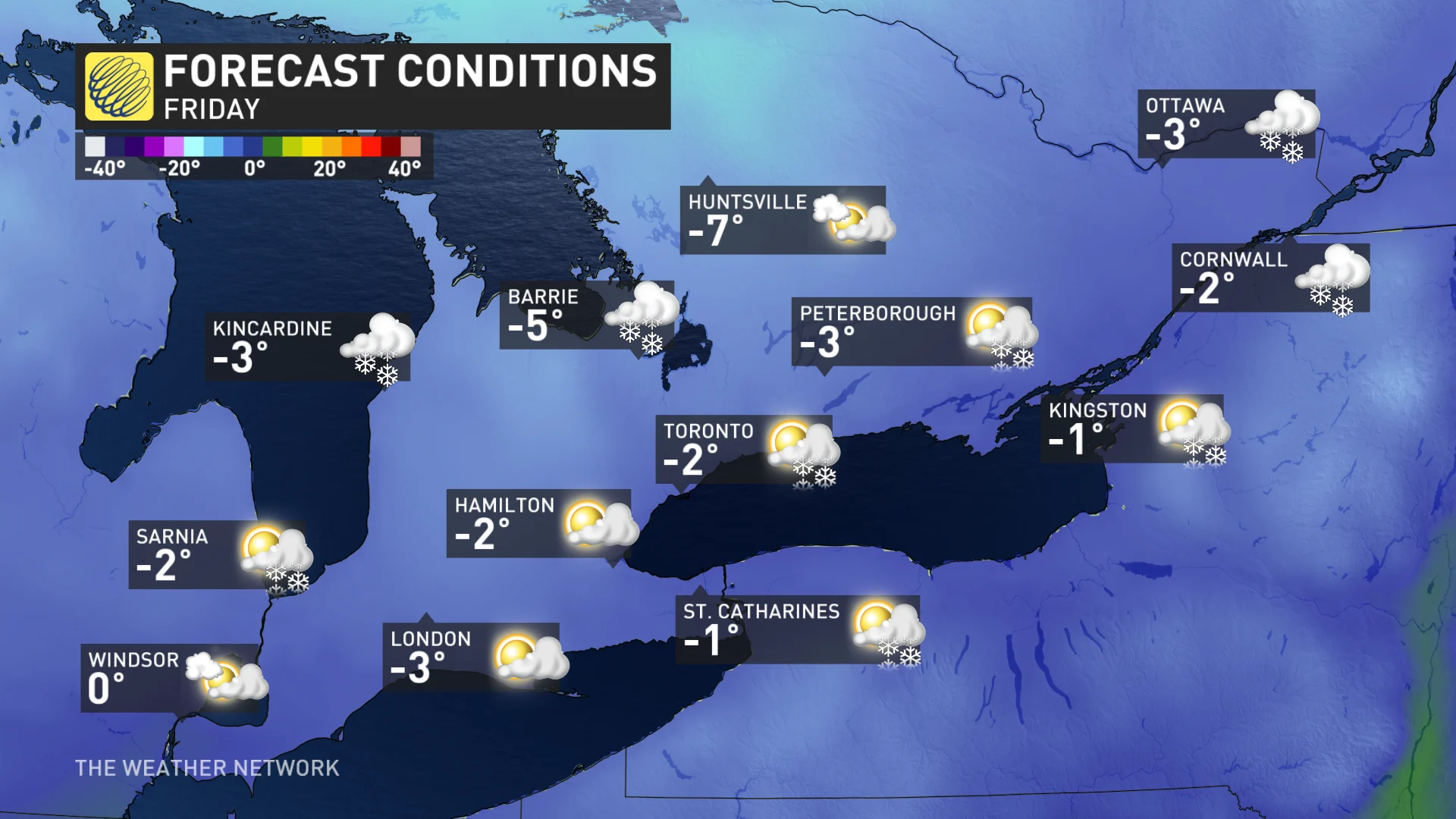 Snow makes a reappearance in southern Ontario after a short break - The ...