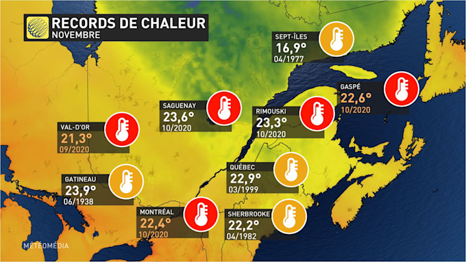 MétéoMédia - 2020 dans les dix années les plus chaudes pour Montréal et ...