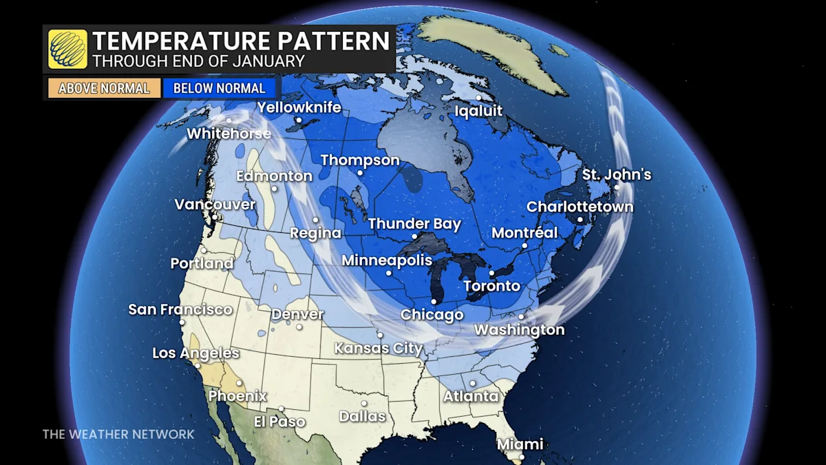 Frigid air lingers across Canada to close January - The Weather Network