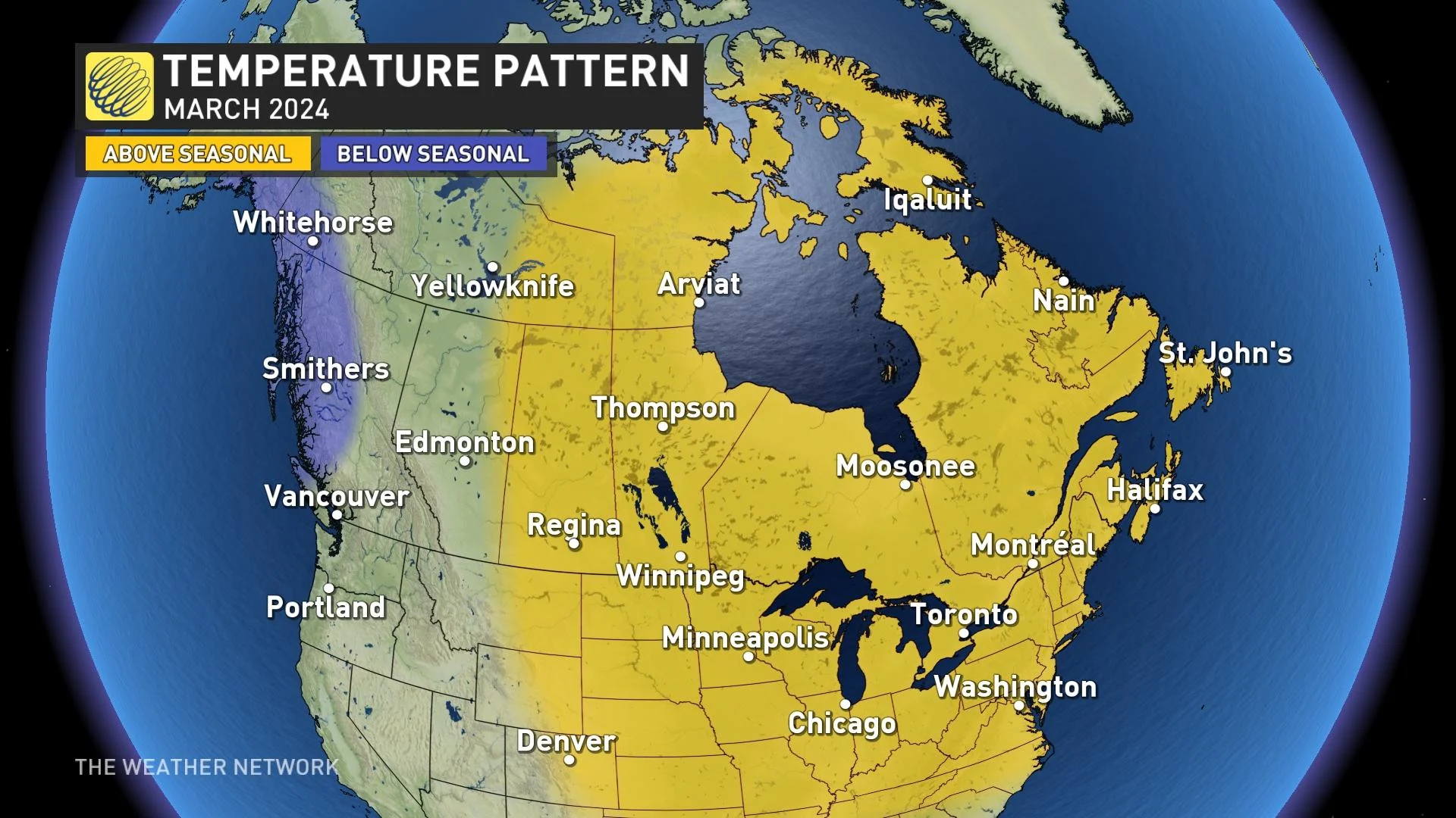 Expect a turbulent March across Canada as the seasons duke it out - The ...
