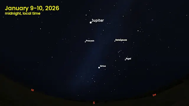 Jupiter shines at its brightest for the next 7 years - The Weather Network