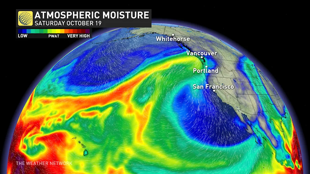 Snowfall will just be the opening act to B.C.'s weather story this week ...