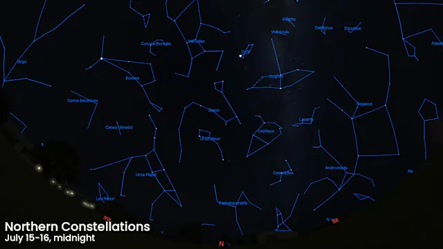 Look up! What's going on in the July night sky? - The Weather Network