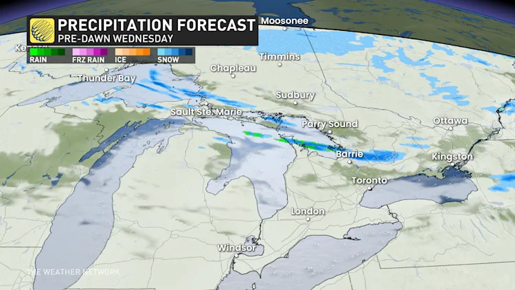 Drivers face first blast of ice and heavy snow across Ontario this week ...