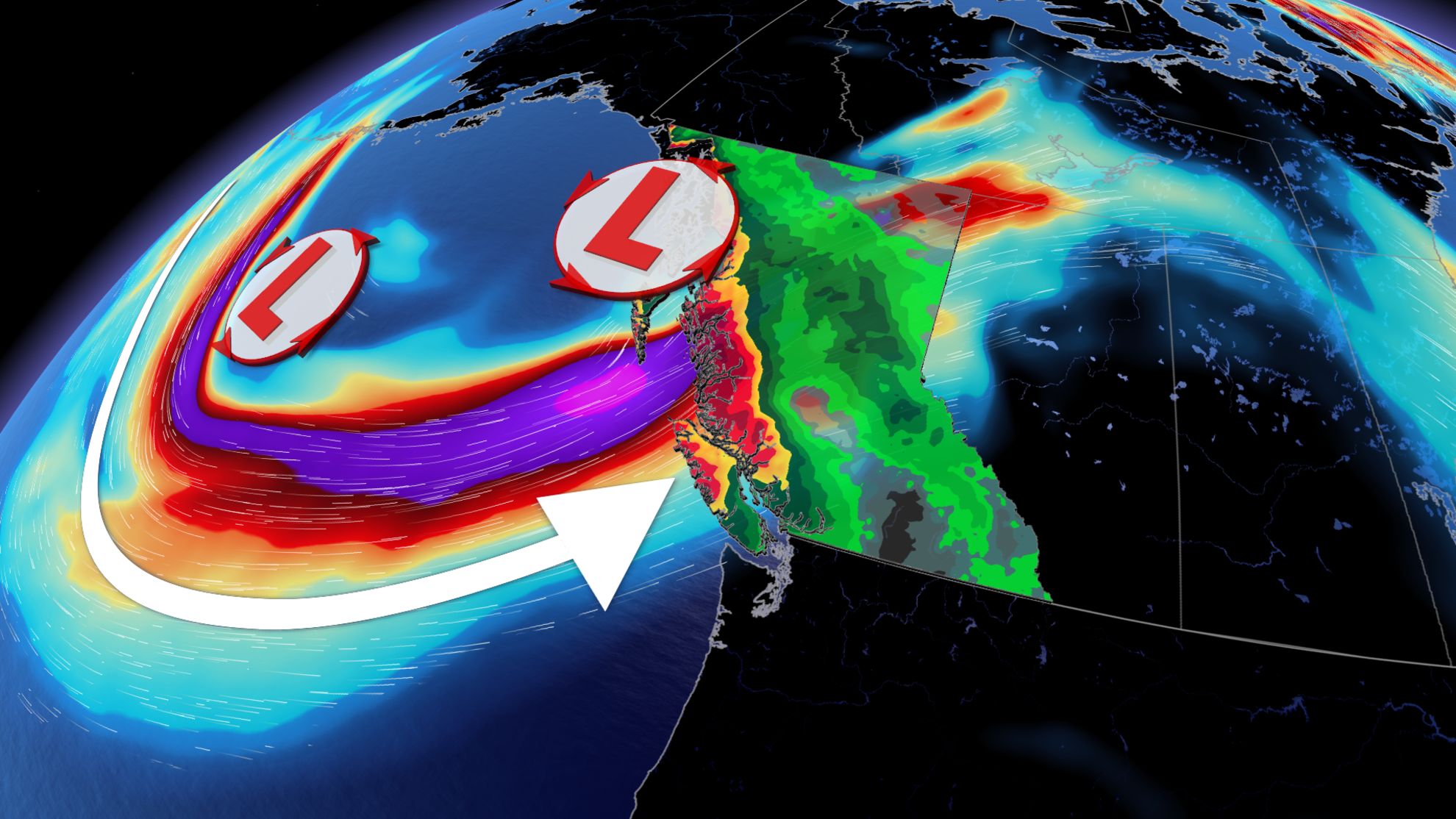 Soaking rain hits B.C.'s South Coast, significant alpine snow this ...