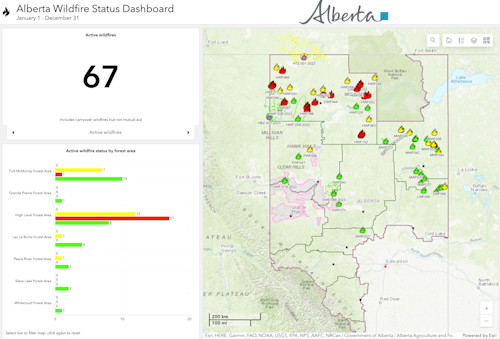Wildfire burns out of control near Suncor's Firebag oil sands site in ...