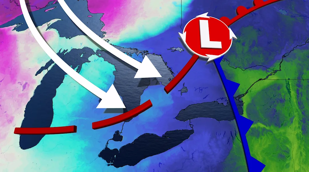 Ontario faces powerful winds and a major temperature drop - The Weather ...