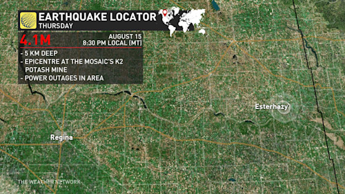 Earthquake hits eastern Saskatchewan, miners take refuge underground ...
