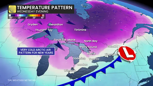 Snow squalls to slam southern Ontario through midweek as Arctic air ...