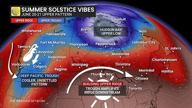 Summer starts on ice for parts of Canada as heat builds east - The ...