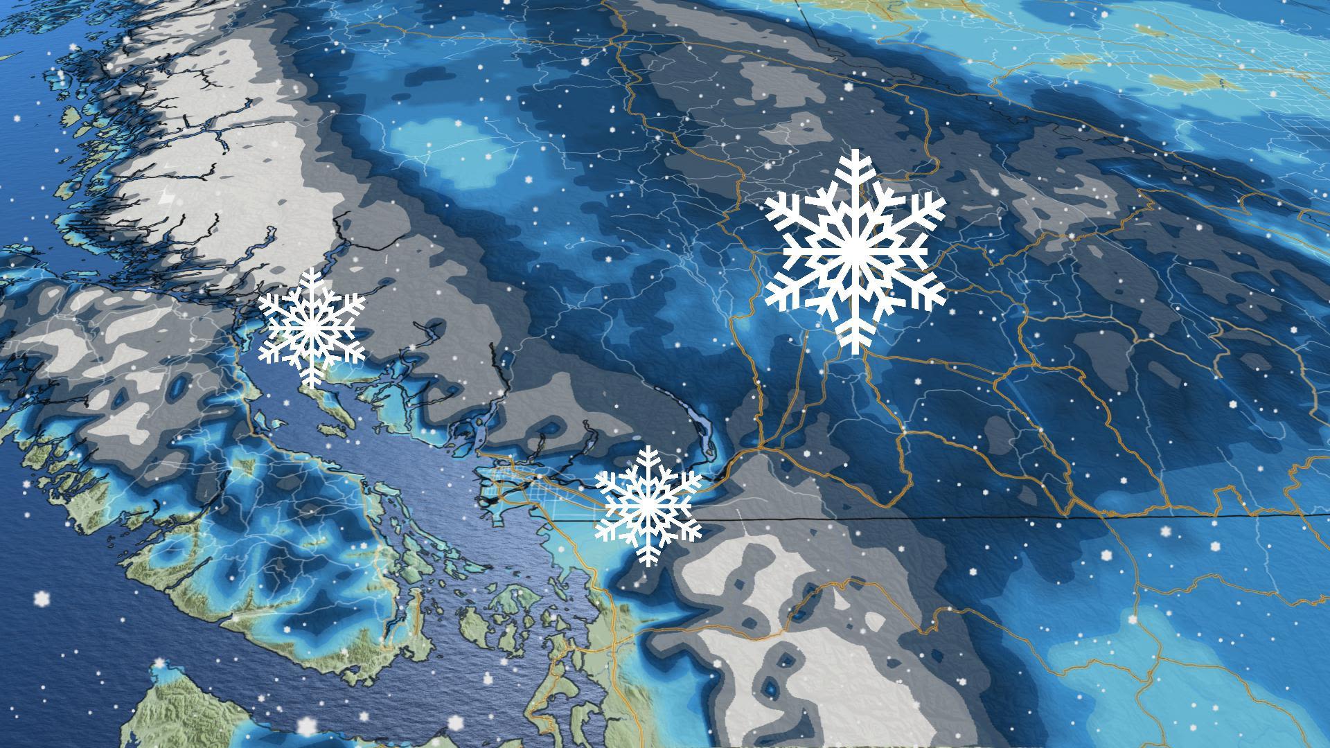 B.C.: Snowfall warnings issued for South Coast, including Vancouver ...