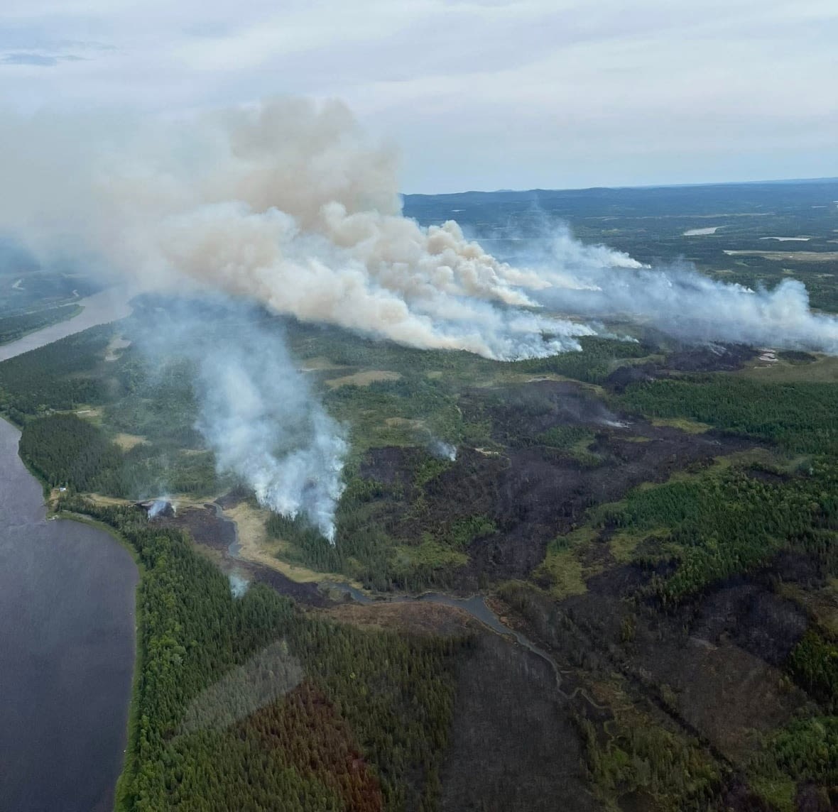Badger fire downgraded in scale, but still burning near community - The ...