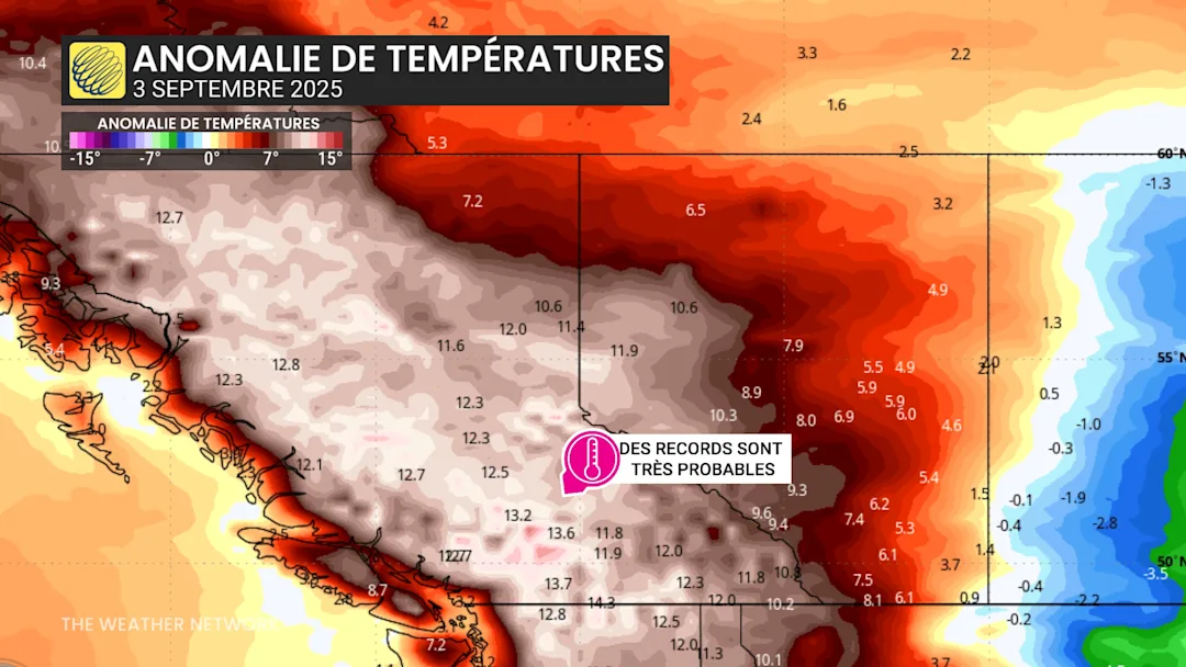 Dôme de chaleur : records canadiens en jeu - MétéoMédia