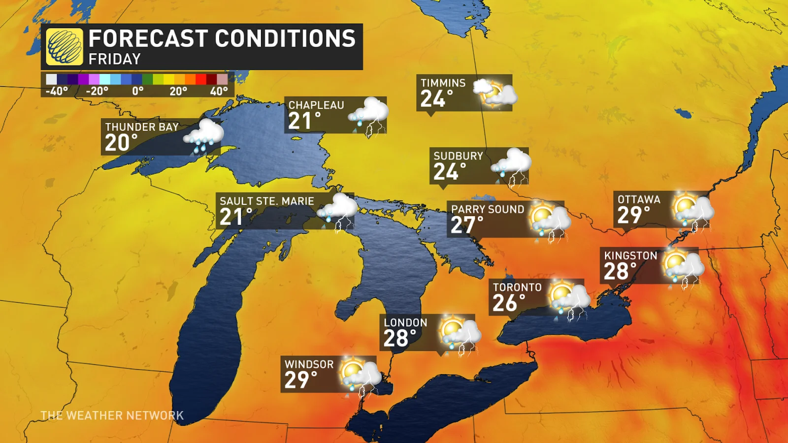 Severe thunderstorms threaten southern Ontario into the weekend - The ...