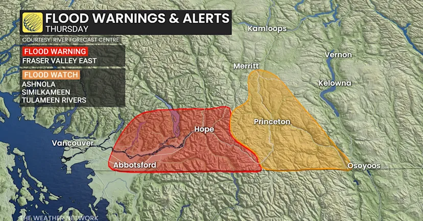 Floodwaters force new evacuation orders in Abbotsford, B.C. - The ...