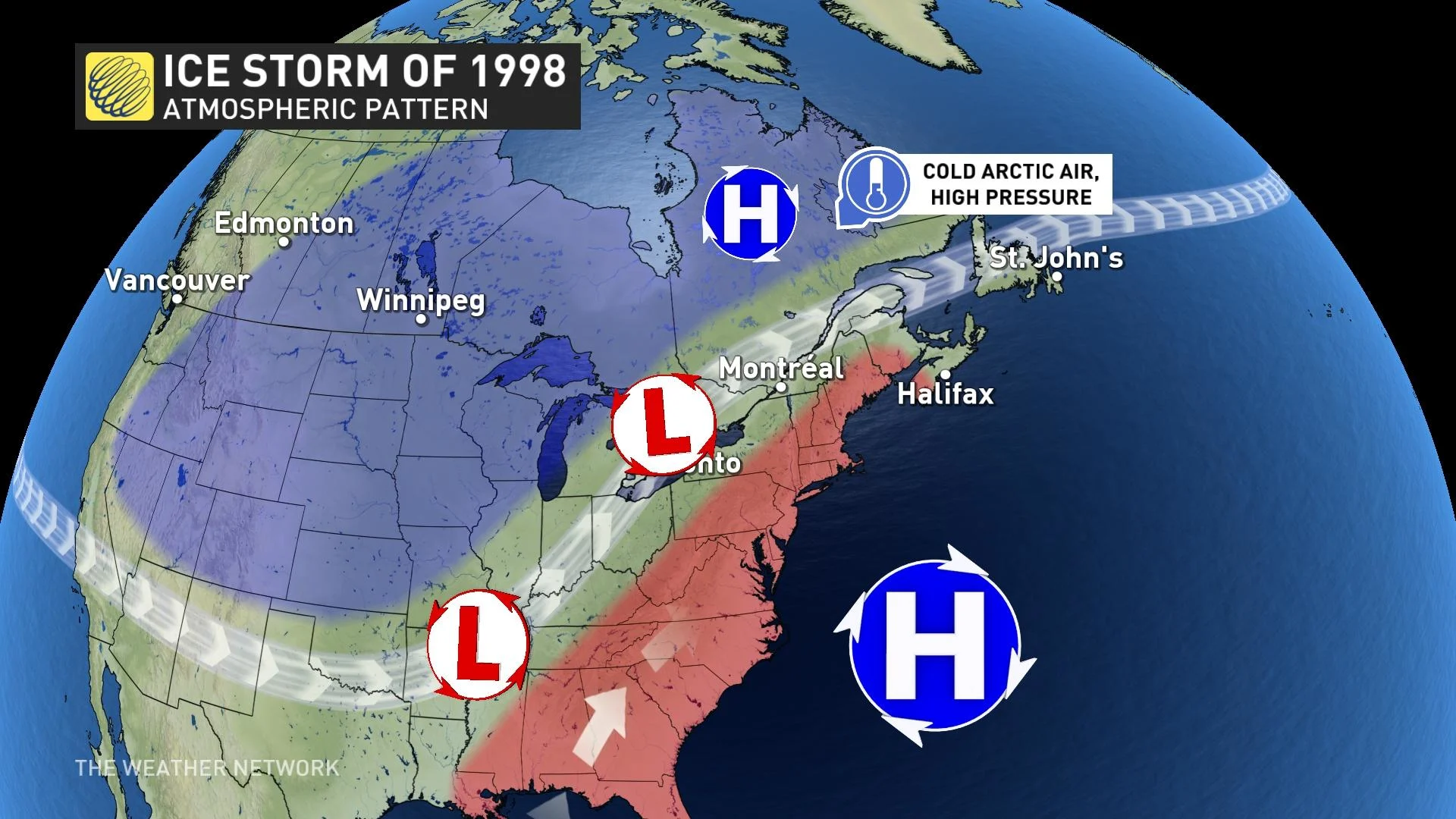 With a strong El Niño winter ahead, could the ice storm of 1998 repeat itself? - The Weather Network