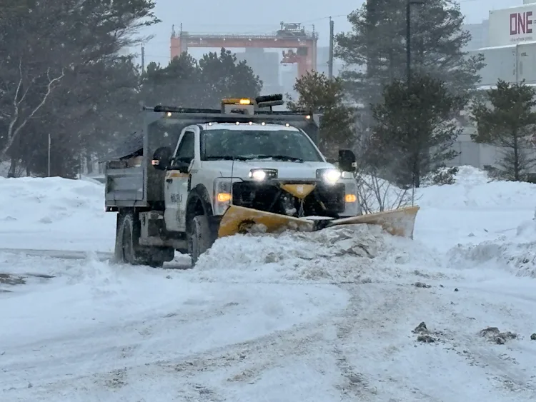 Woman dies after being struck by snowplow in Truro parking lot - The ...
