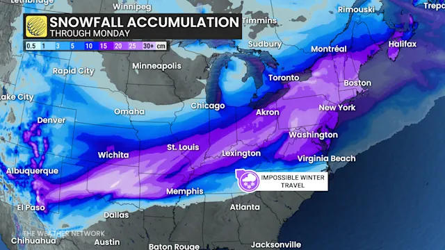 160+ million at risk for destructive ice, major snowstorm - The Weather ...