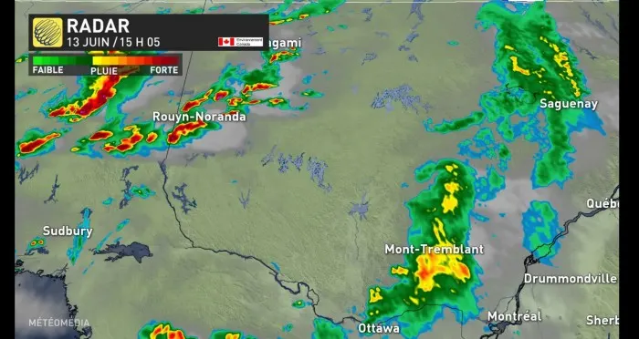 5 tornades en une seule journée au Québec - MétéoMédia