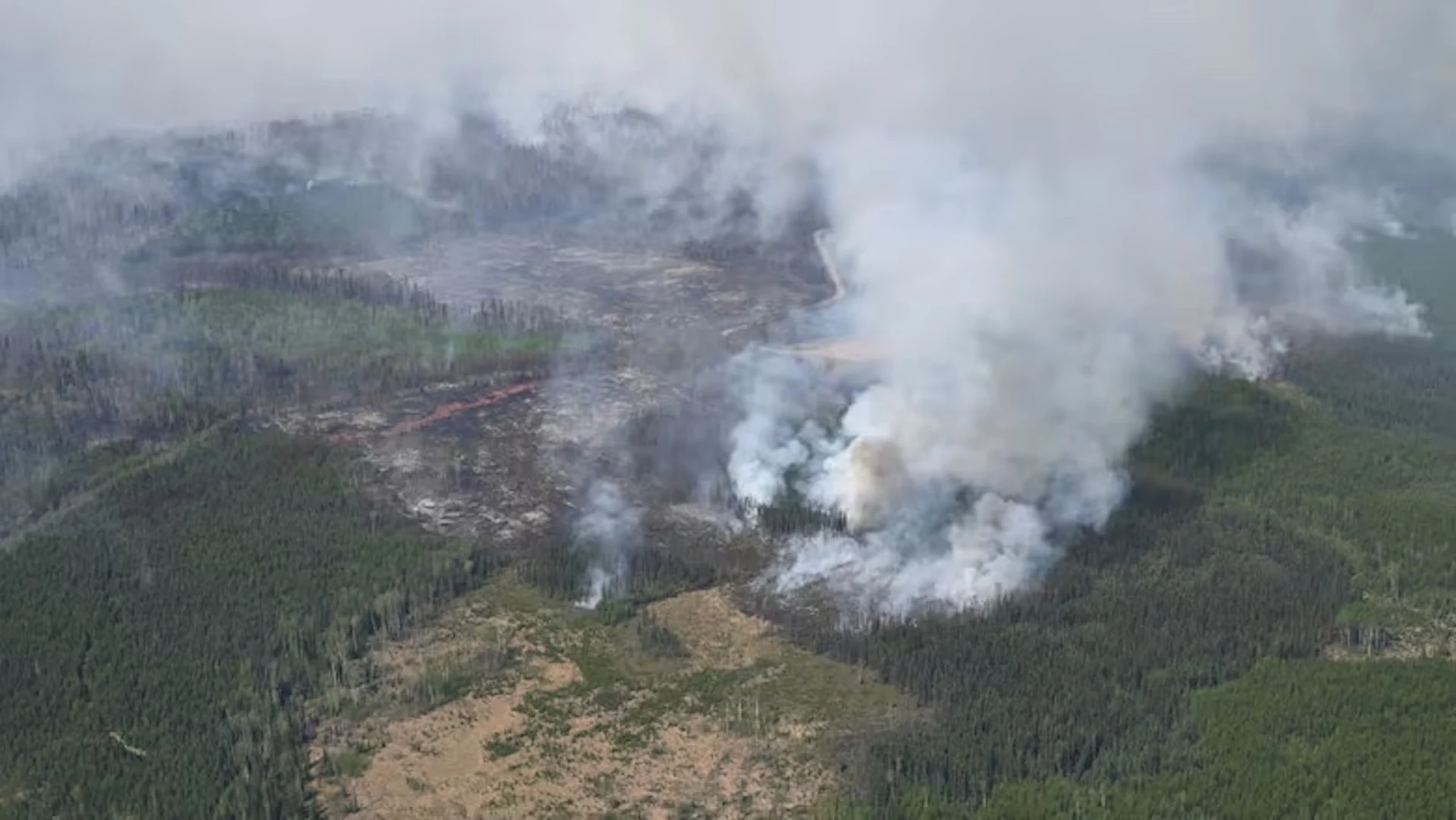 Fire danger high as blaze southwest of Grande Prairie triggers ...