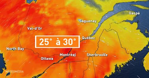 MétéoMédia - Le Québec pourrait bientôt connaître ses premiers 30 °C