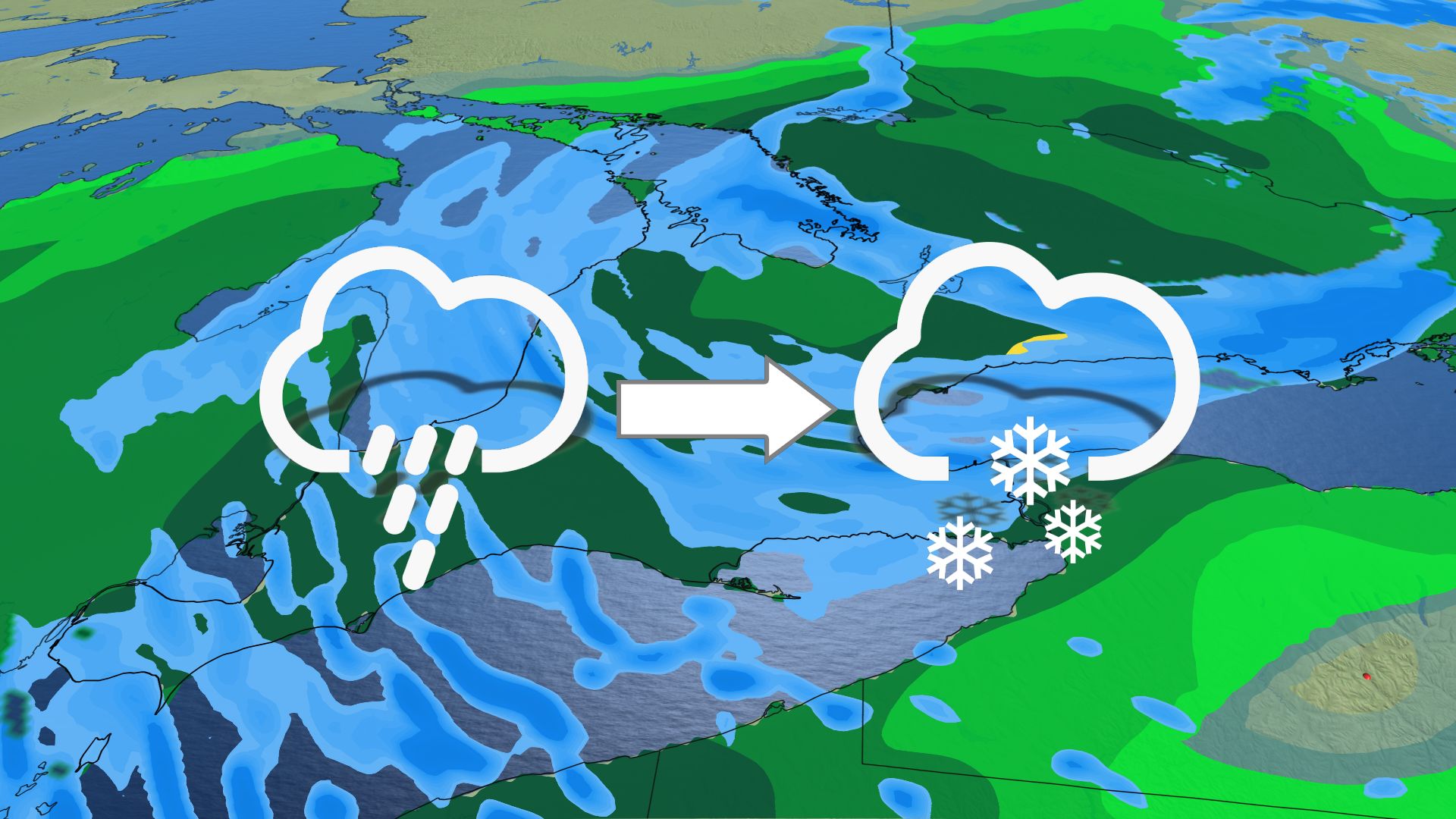 Rainy Saturday, snowy Sunday on the way for southern Ontario - The ...