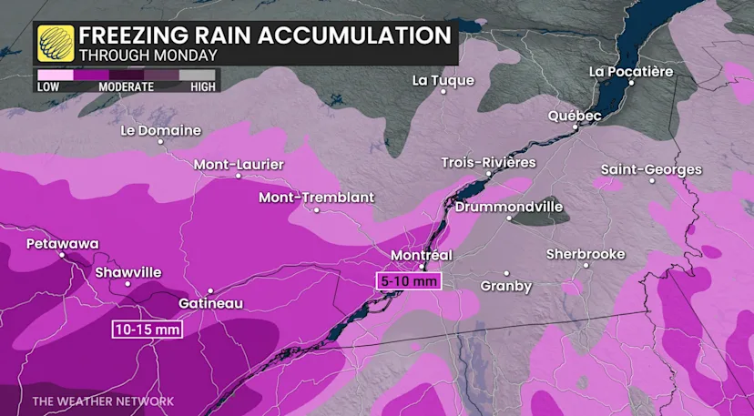 High-impact winter storm set to hit southern Quebec - The Weather Network