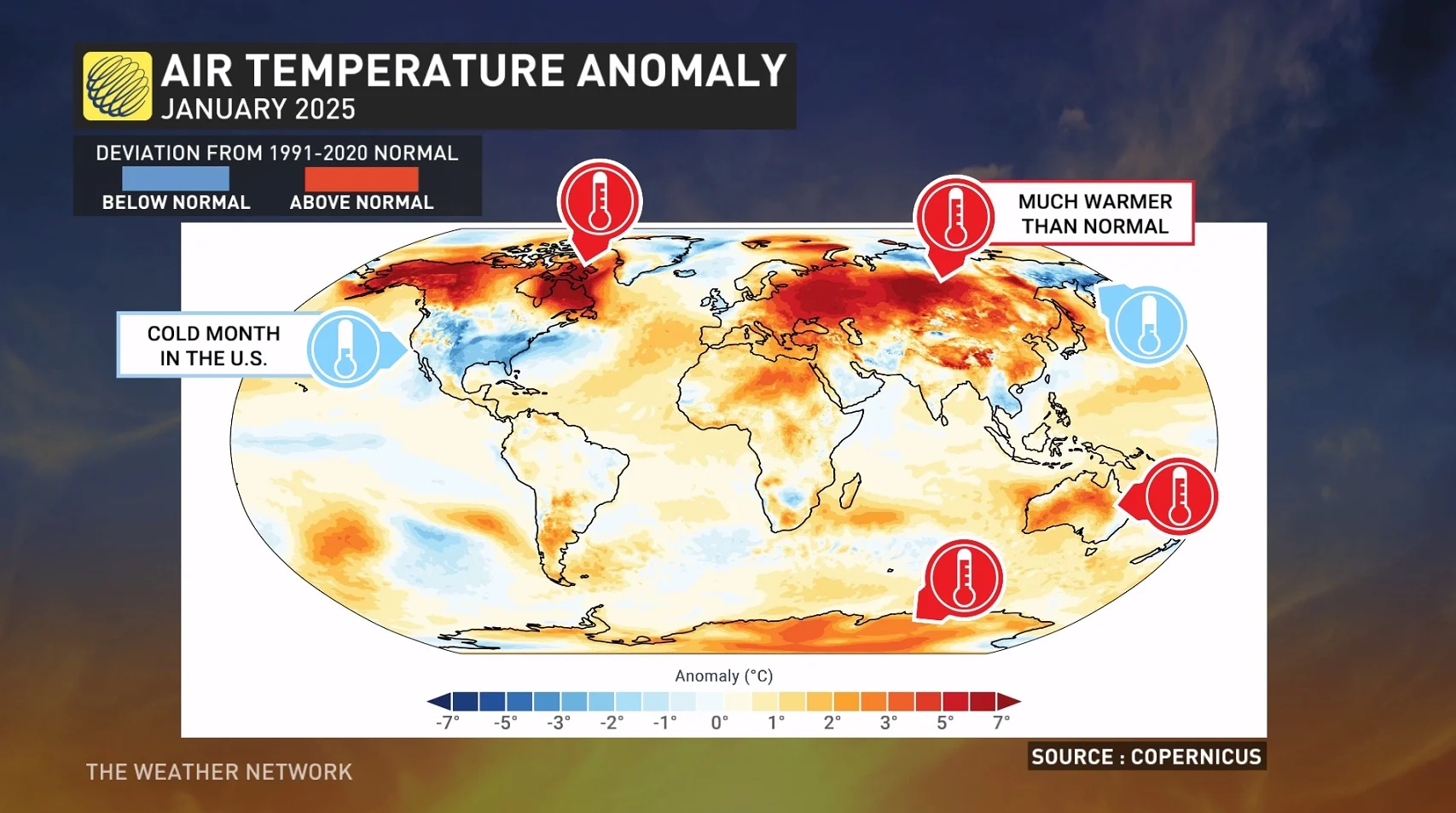 January 2025 extends concerning trend of new, global temperature ...