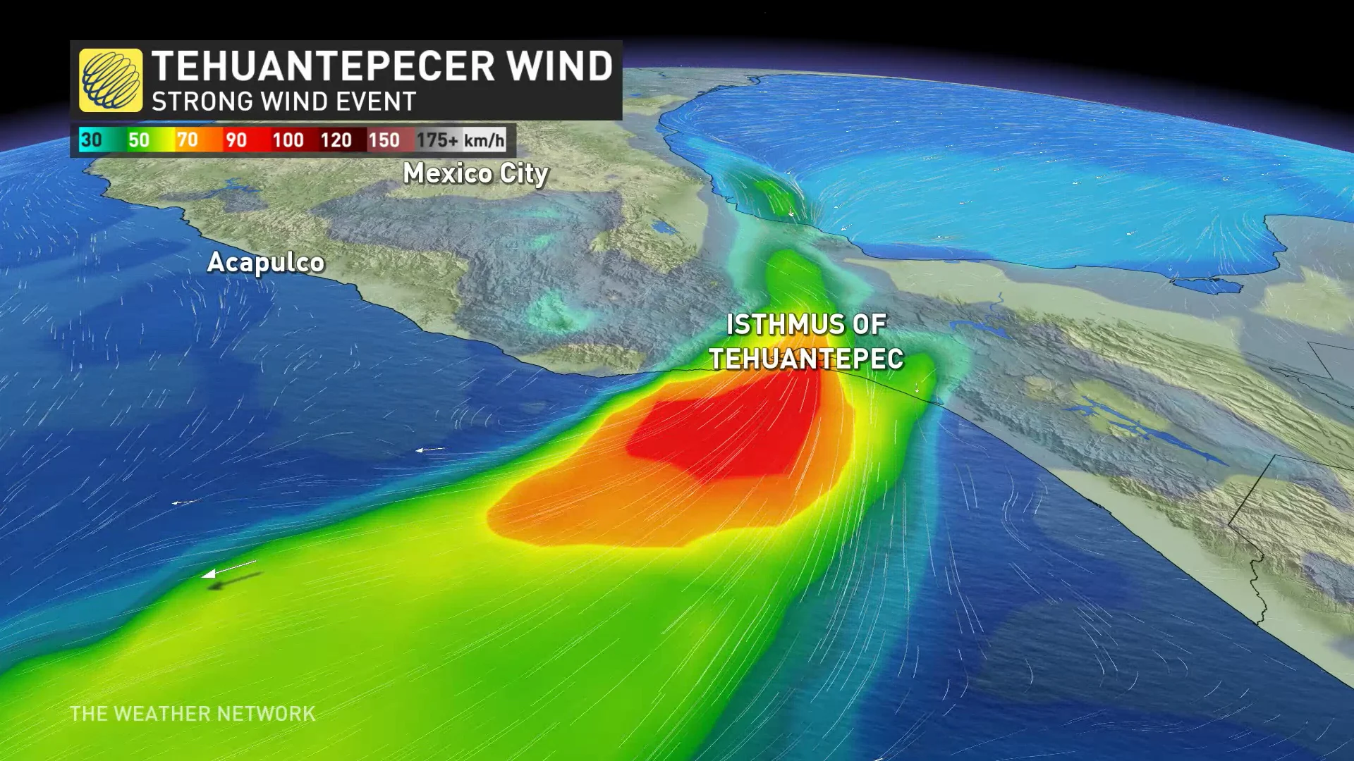 Canada’s cold air brings Mexico some of Earth’s most violent winds ...