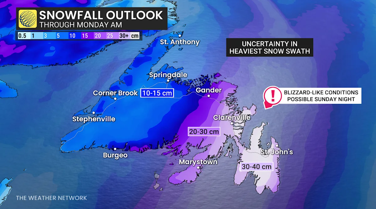 Blizzard-like conditions possible as weekend storm nears - The Weather ...
