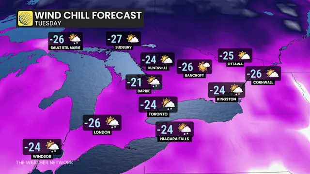 Ontario bracing for more rounds of snow, frigid air - The Weather Network