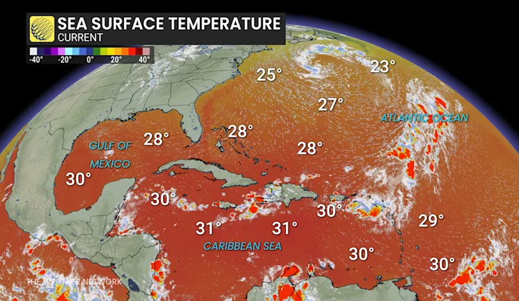 Steamy Caribbean could support tropical development next week - The ...