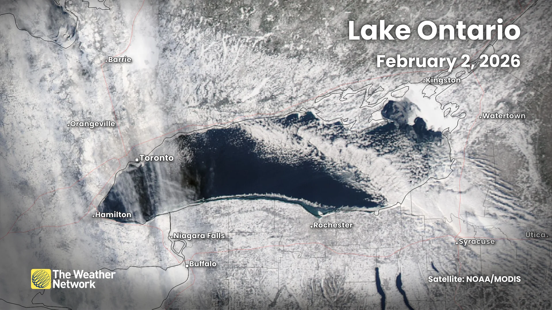 Why do the Great Lakes freeze unevenly? - The Weather Network