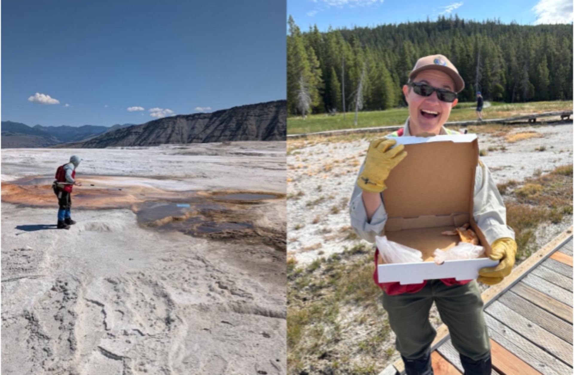Hold on to your hats: Yellowstone team finds bizarre items while ...