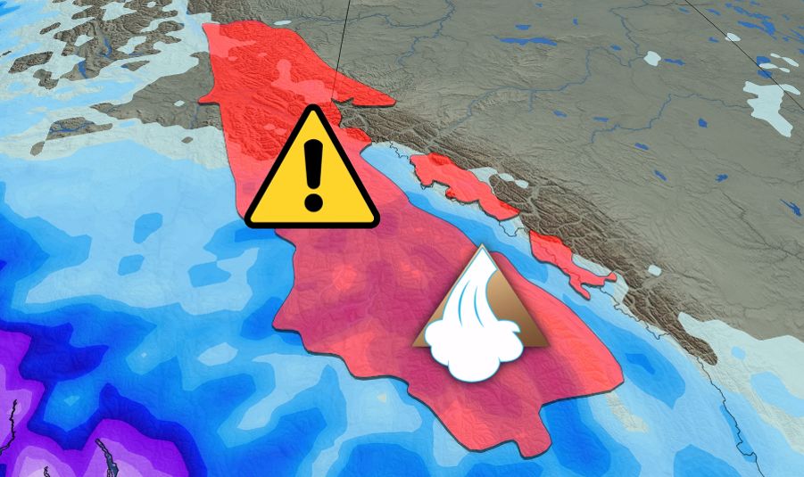 High avalanche danger for B.C. South Coast, warnings span Interior - The Weather Network