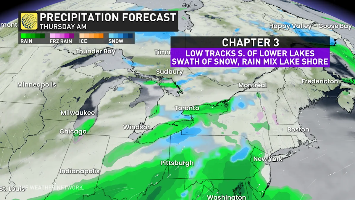First cold blast with lake-effect snow set to invade Ontario - The ...