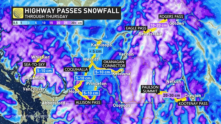 B.C.'s Sea to Sky Highway reopens after closure, wintry weather ...