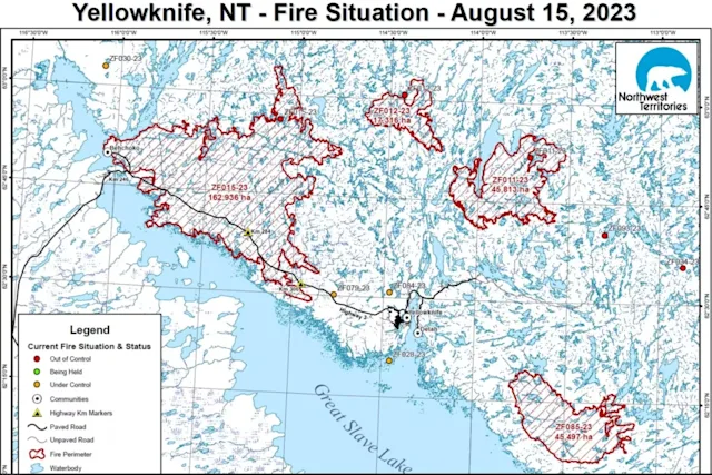 Wildfire threat to Yellowknife deemed serious, parts of city on ...