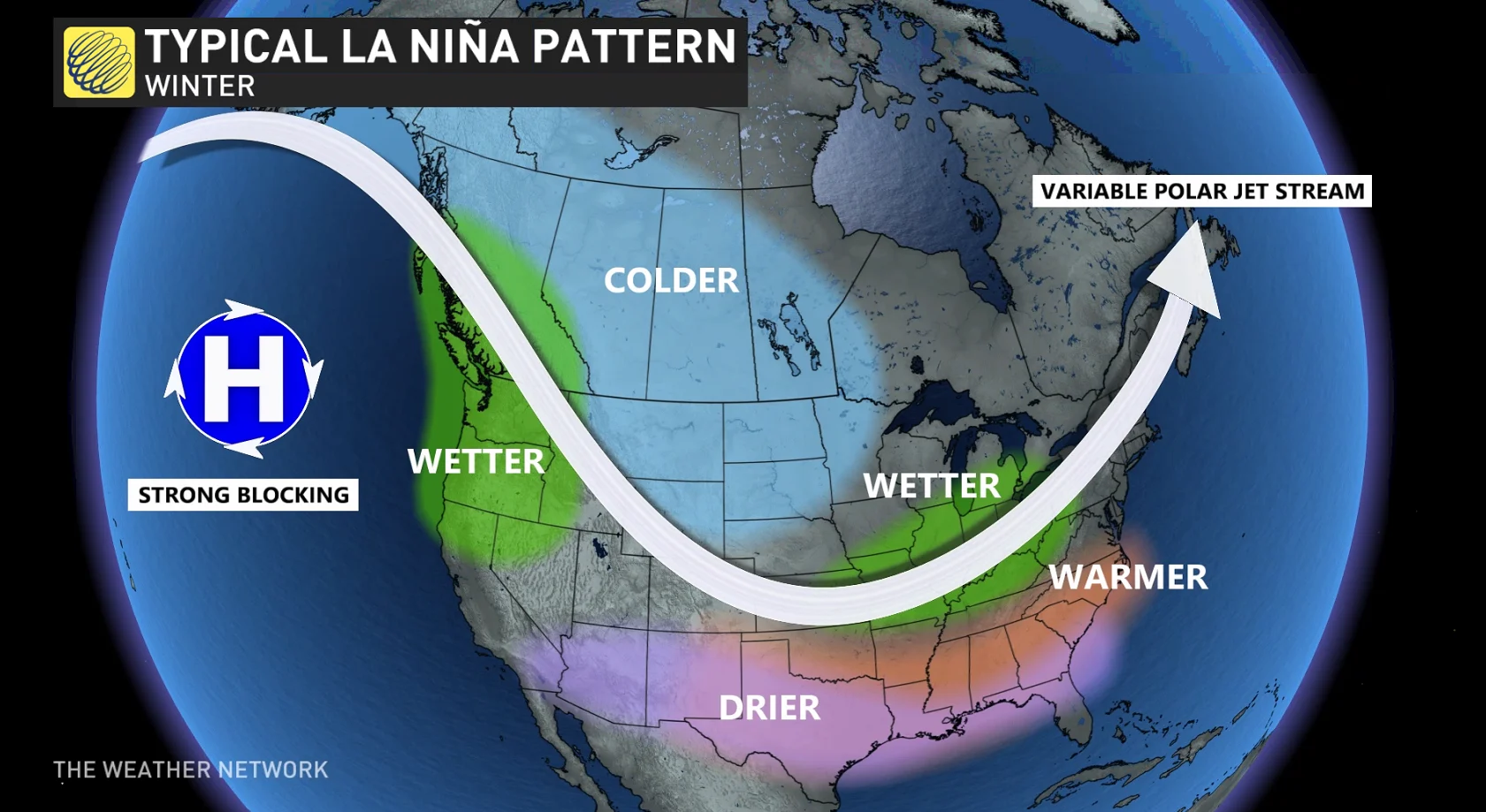 What does a ‘missing’ La Niña mean for Canada’s winter? - The Weather ...