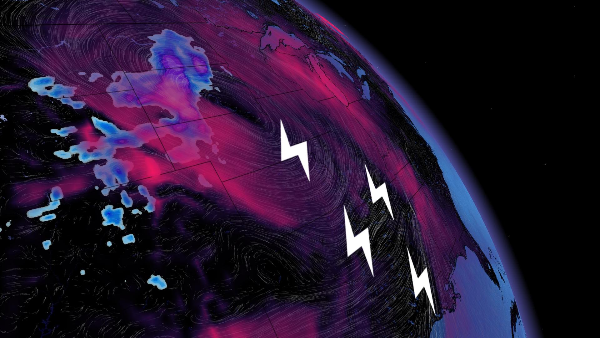 Mighty 3,000-km-wide storm to hit with howling blizzards, twisters ...