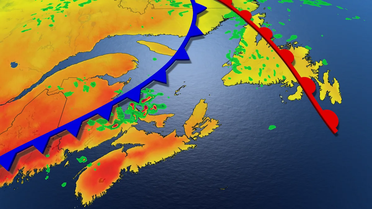Severe storm threat spreads into Atlantic Canada with a quick blast of ...