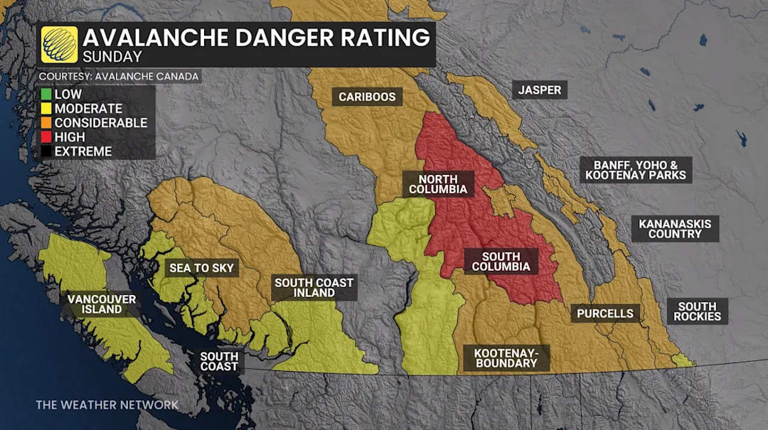Avalanche danger major concern going into March - The Weather Network
