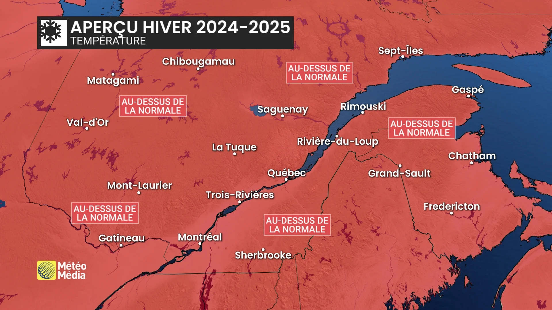 L'hiver ne sera pas à la hauteur de sa réputation au Québec - MétéoMédia