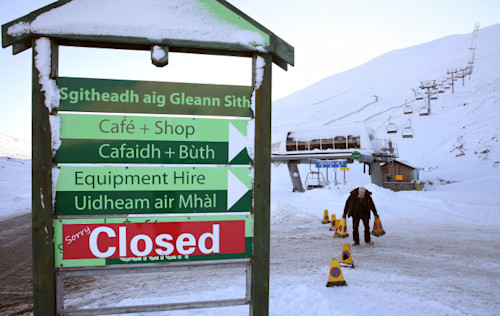 Scottish ski resorts see best conditions in years, and nobody can enjoy ...