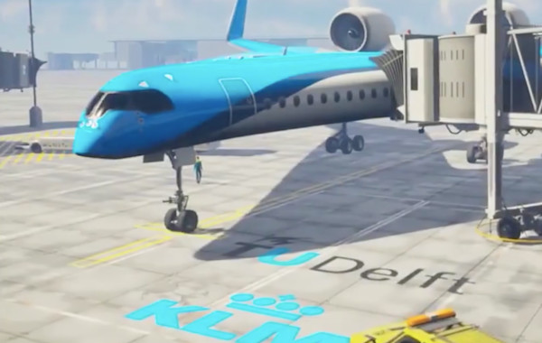 Huge win for fuel-efficient 'Flying-V' airplane, a peek at the future ...