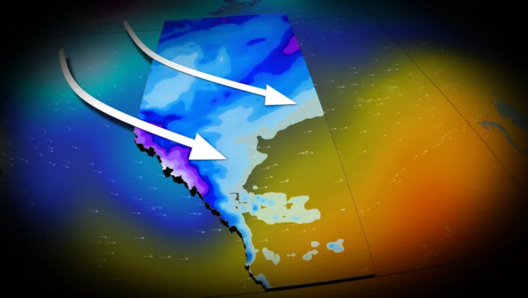 Brace for snow and winds with big temperature drop in Alberta - The ...