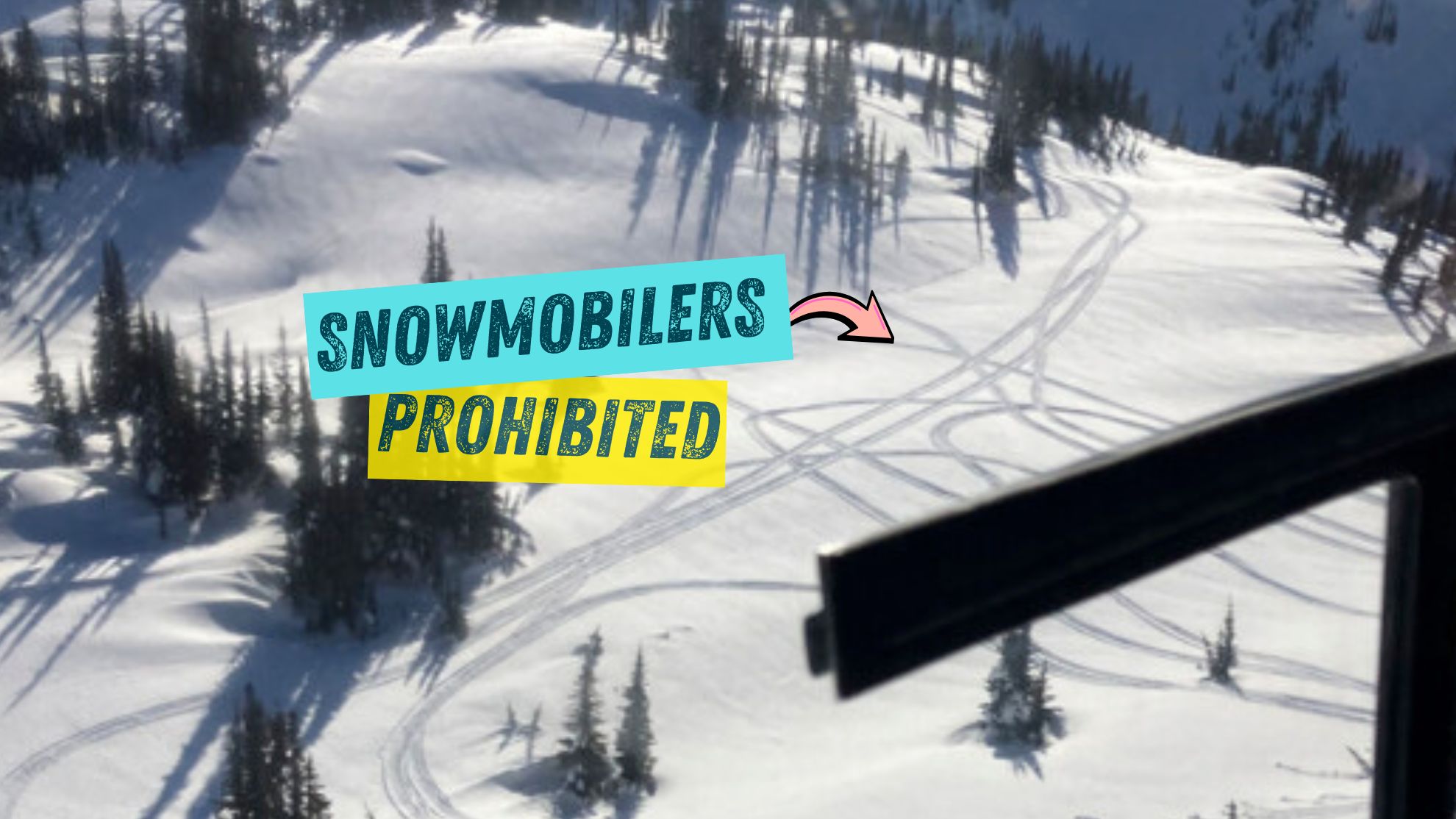 Illegal snowmobile tracks found in protected caribou habitat - The ...