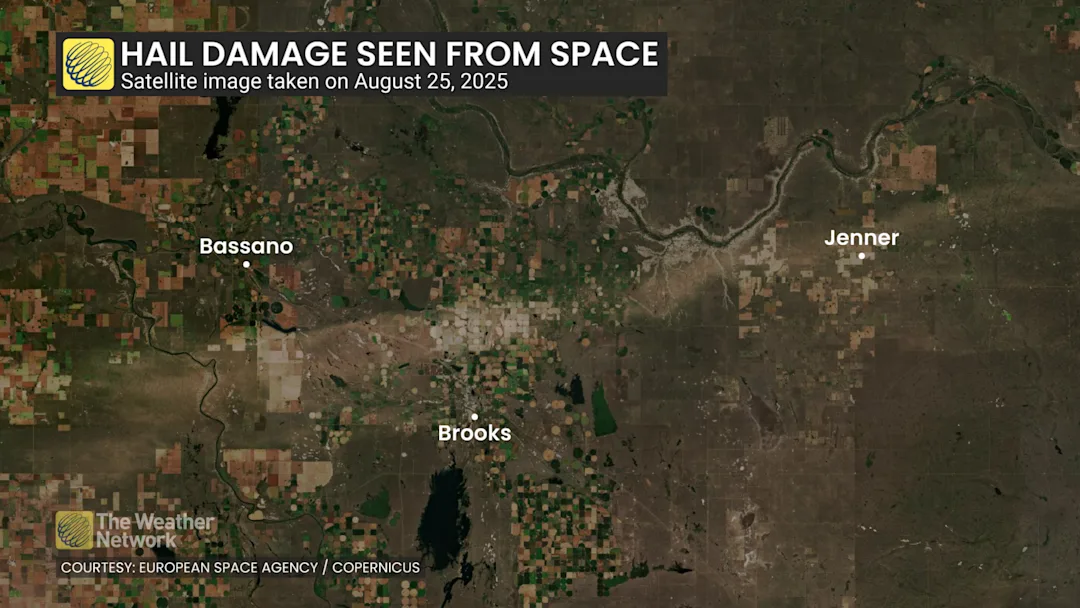 Destructive hailstorms carved 400+ km scar on the Prairies - The ...