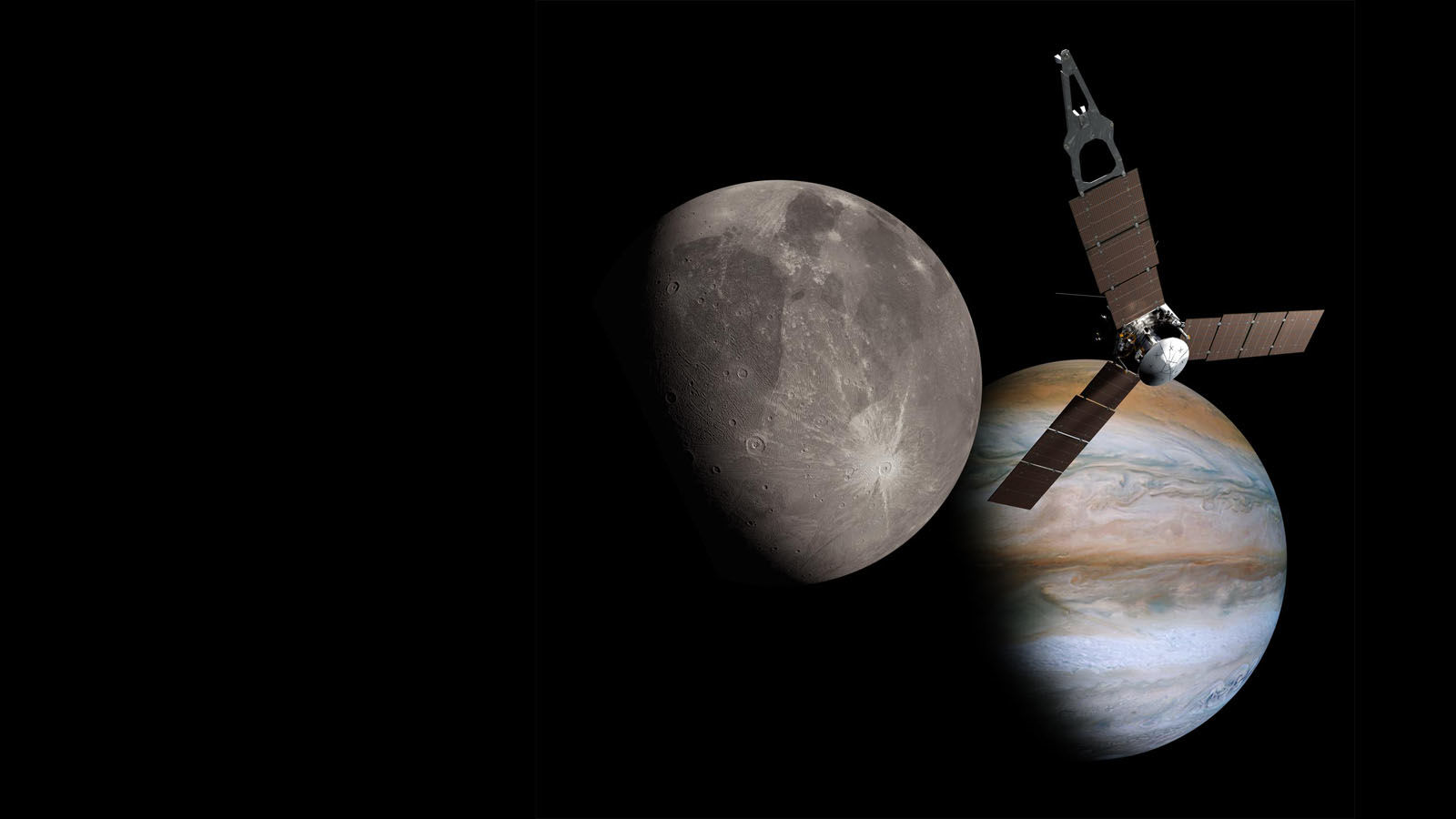 Check out our best look at Ganymede, Jupiter's largest moon, in over 20 ...