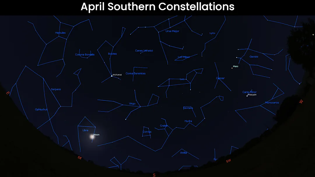 Look up! What's going on in the April night sky? - The Weather Network